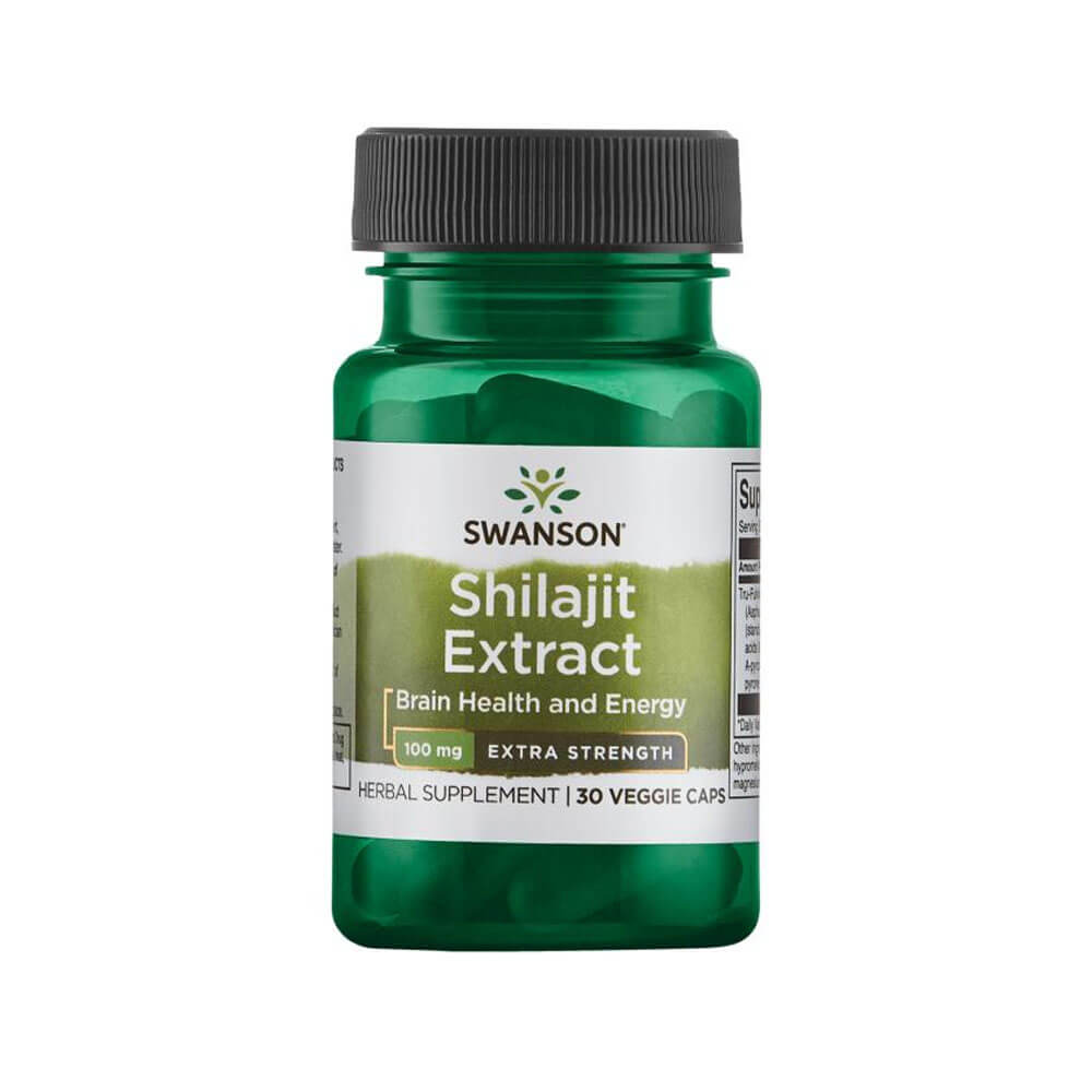 Osta Swanson Shilajit Extract, 100 mg, 30 caps | Tillskottsbolaget.fi